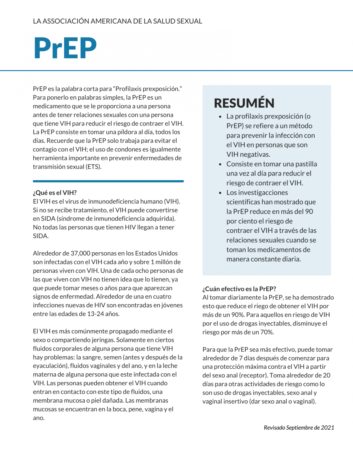 Patient Education Materials – American Sexual Health Association