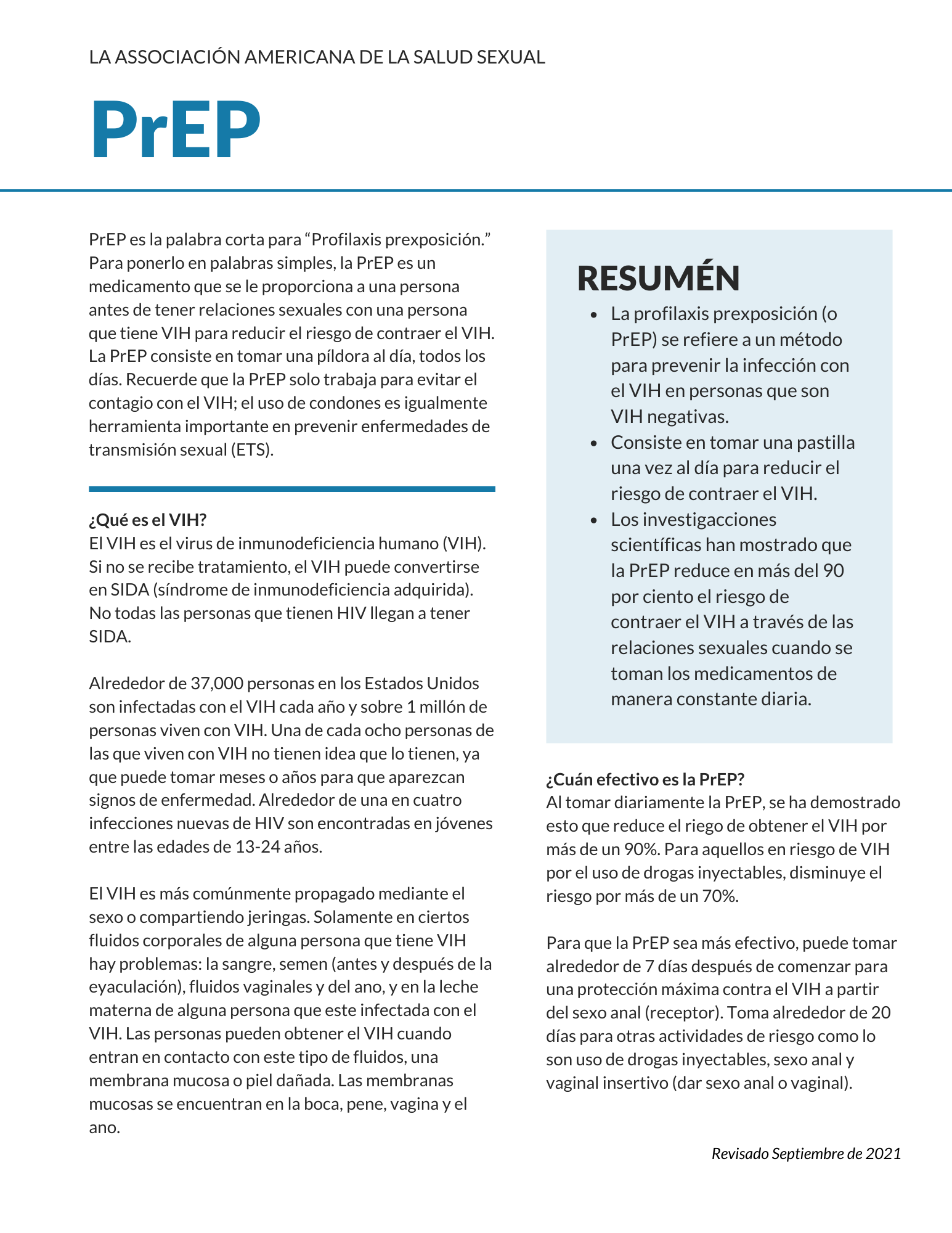 Patient Education Materials – American Sexual Health Association